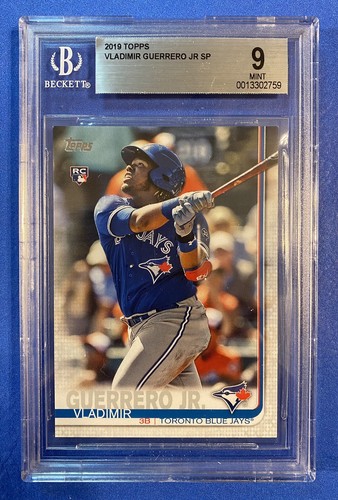 2019 Topps Vladimir Guerrero Jr Rookie Card RC Short Print SP #NNO BGS ...