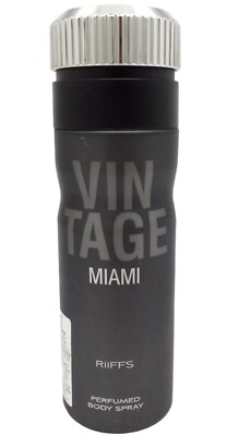 Riffs Vintage Miami Perfumed Body Spray (200ML) | eBay
