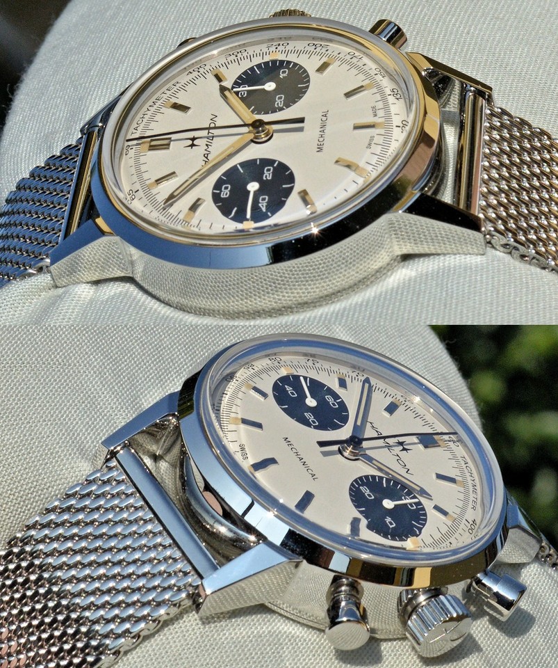 Beautiful Hamilton American Classic Intra-Matic Chronograph H H38429110 ...