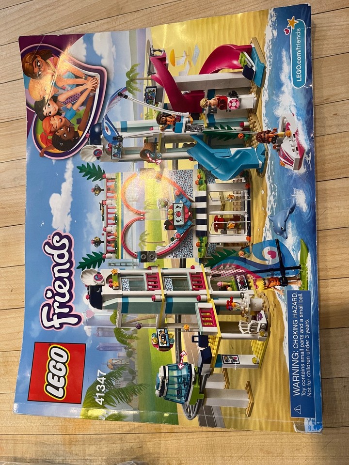 LEGO Friends 41347 Heartlake City Resort – 100% Complete – Retired – No ...