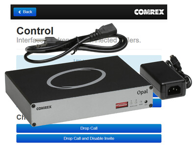 Comrex Opal Broadcast Digital Wideband Codec 2-Line Opus Audio Over IP ...