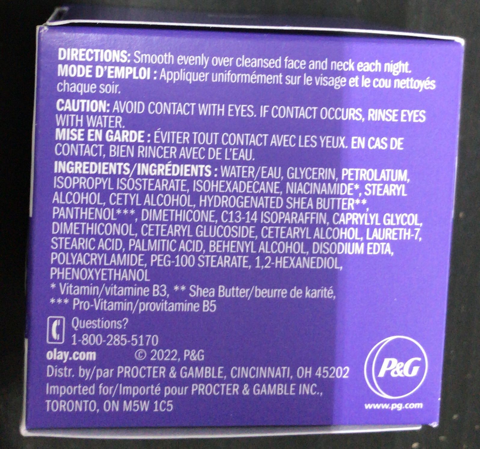 2 Olay Deep Moisture Slugging Mask with Shea Butter - 3.4oz Each Box ...