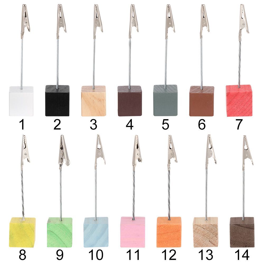 Decoration Memorandum Photos Clips Place Card Clamps Stand Table ...
