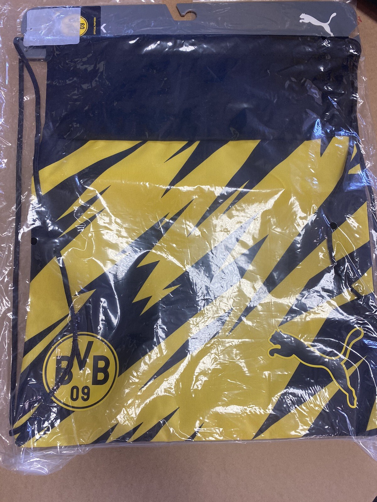 Puma Football Borussia Dortmund BVB Gym Sacks Drawstring Bag AN4599 for ...
