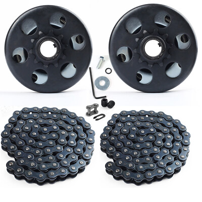 2Pack Predator 212cc Centrifugal Clutch 3/4" Bore 12 Tooth #35 Chain ...