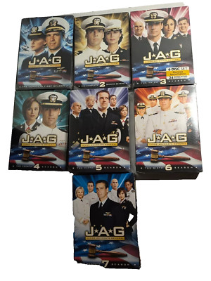 JAG DVD Series Seasons 1-7 Original Release Box Sets Military TV Show ...
