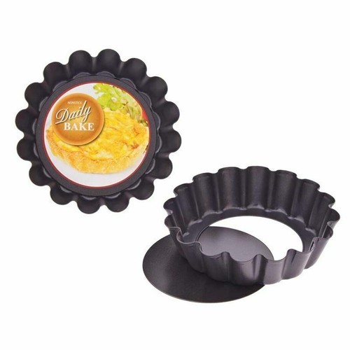 Daily Bake Deep Mini Quiche Pan Cake Mold Mould Loose Base 12x3cm ...