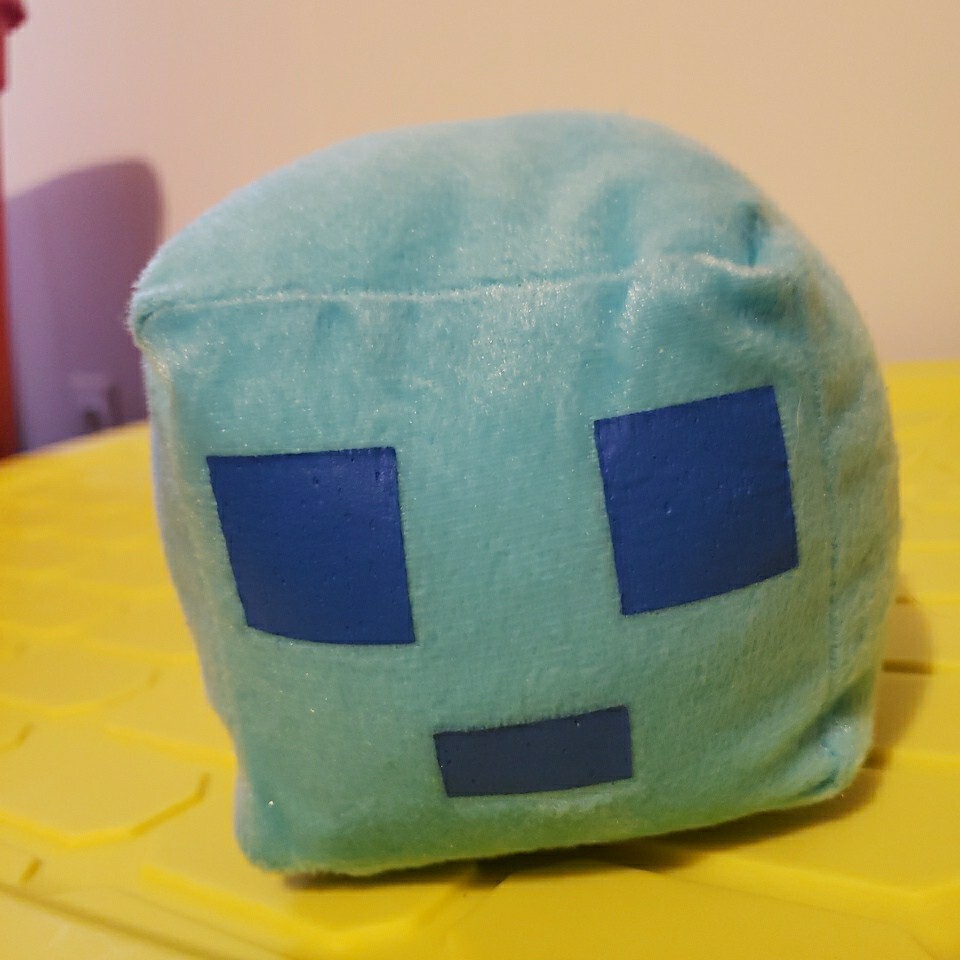 Minecraft Squishy Head Planet Minecraft 4 Pack Pins Clothing