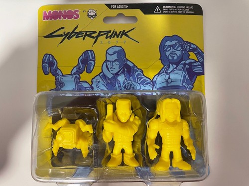Cyberpunk 2077 Monos Mini Figures Keanu Reeves V, Johnny Silverhand ...