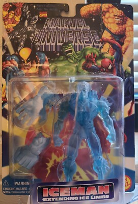 1996 uncanny x-men, Iceman toy biz with Extending Ice Limbs marvel ...