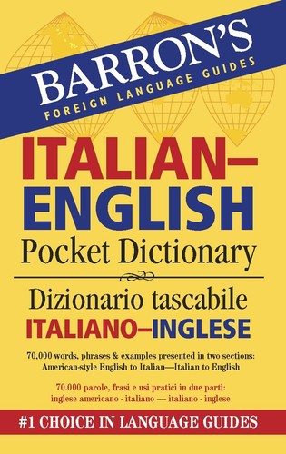 Barron's Italian-English Pocket Dictionary/ Dizionario Tascabile ...