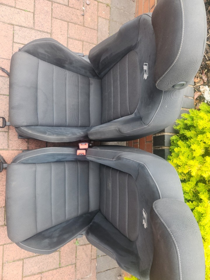 VW Golf R Mk7.5 Heated Alcantara Sport Seats Interior Vw Caddy ...