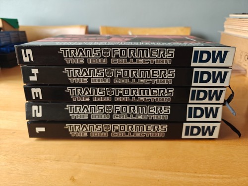 Transformers: The IDW Collection Phase 1 Vol 1-5 Hardcover - USED ...