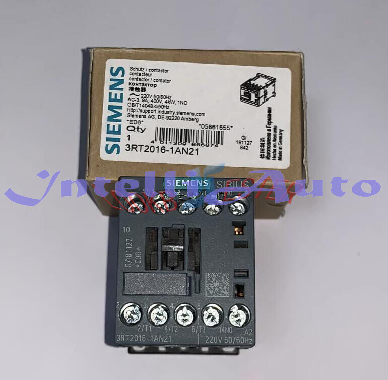 1Pcs New IN Box Siemens 3RT2016-1AN21 Contactor - | eBay