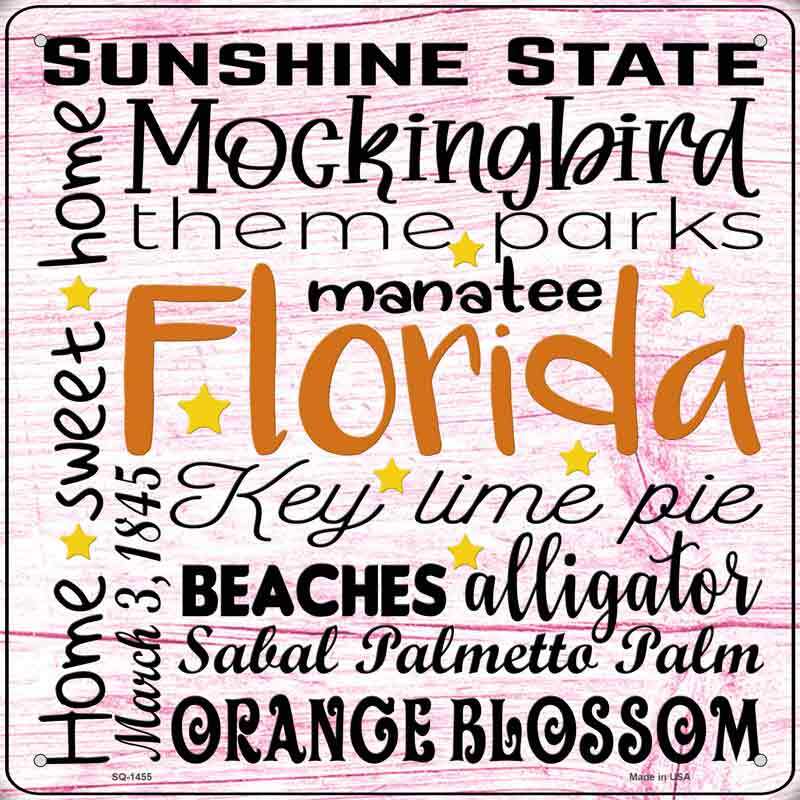 Florida Motto Novelty Metal Square Sign | eBay