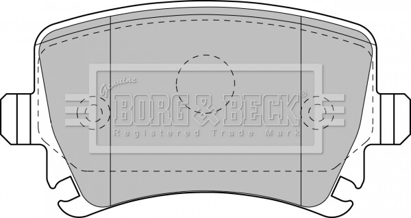 CAPSautomotive Brake Pad Set for Audi 8E0698451 8E0698451M 8E0698451J ...