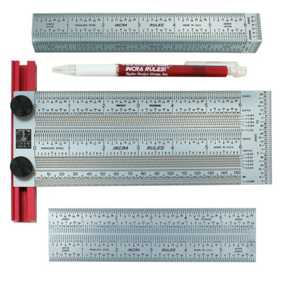 INCRA 6 in. / 150mm Pro Rule Set | eBay