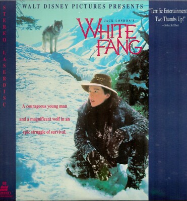 Jack London's White Fang Laserdisc Movie Walt Disney Ethan Hawke | eBay
