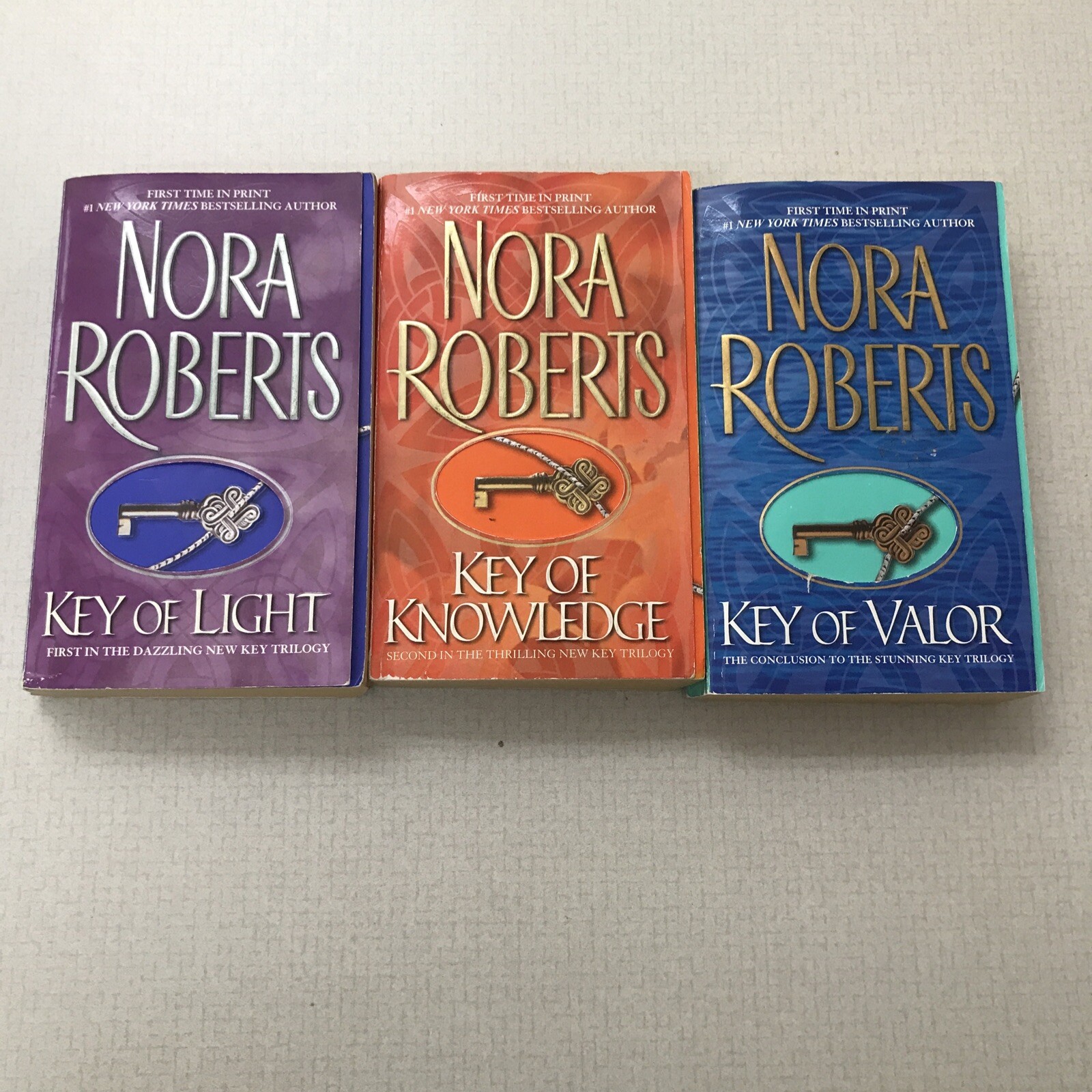 Nora Roberts The Key Trilogy Paperback Lot Of 3 | eBay