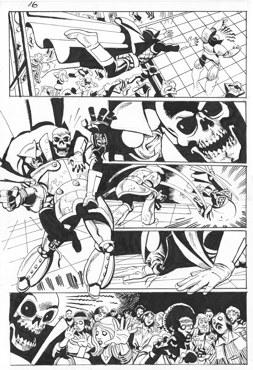 Black Owl DON SECREASE - RICK BURCHETT Original Art | eBay