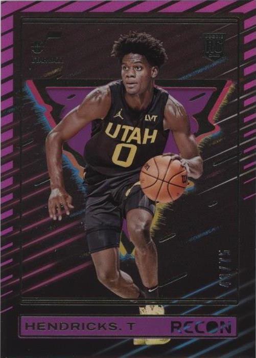 2023-24 Panini Recon - Rookies Taylor Hendricks #207 Holo Purple /75 ...