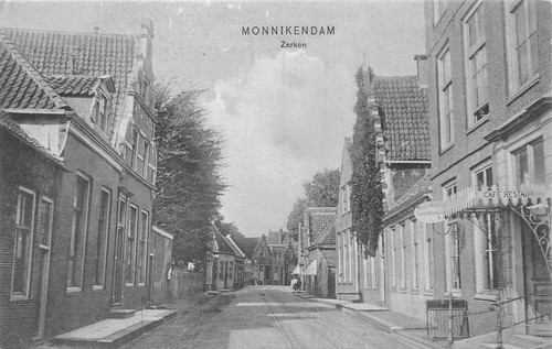 A044 Netherlands Monnickendam Zarken street Cafe Restaurant postcard | eBay