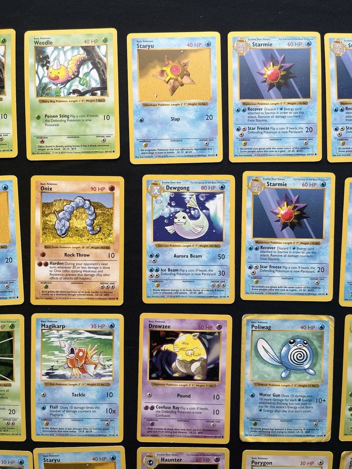 Base Set Shadowless Lot 30 Cards | eBay