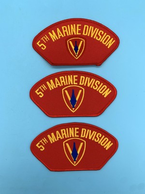 5th Marine Division Embroidered Patch Lot Of 3. Unused | eBay