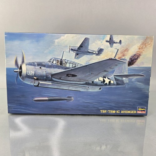 Hasegawa 1:72 TBF/TBM-1C Avenger Model Kit 51333 AP33 Torpedo Bomber ...