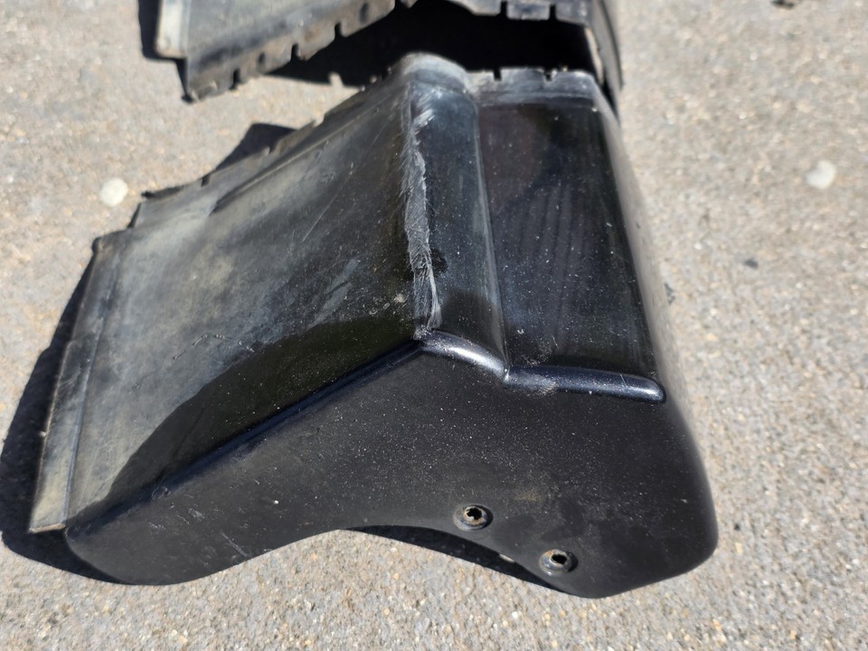 VU VY VZ SS SSZ THUNDER UTE END SIDE SKIRT CAPS GENUINE GM USED BLACK ...