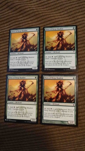 Magic: the Gathering / MtG Elves of Deep Shadow x4 Mixed Sets | eBay