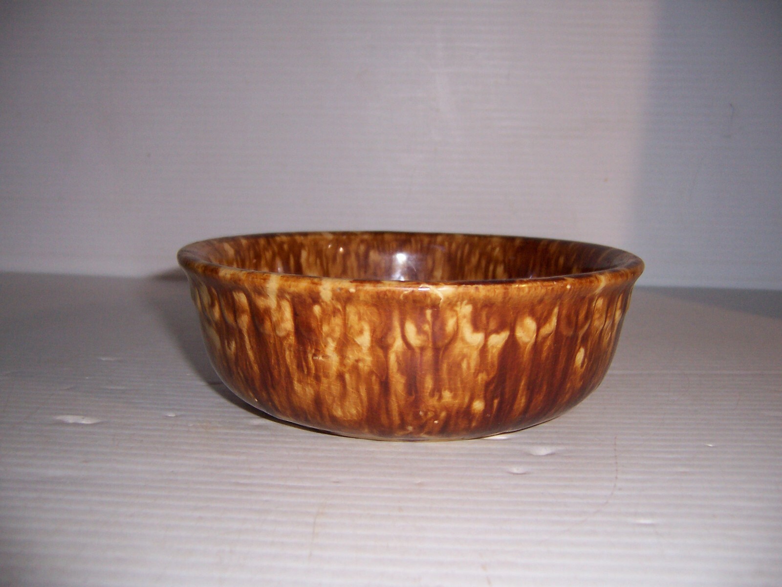 Vintage Bennington Rockingham Yellowware Spongeware Stoneware Pottery ...