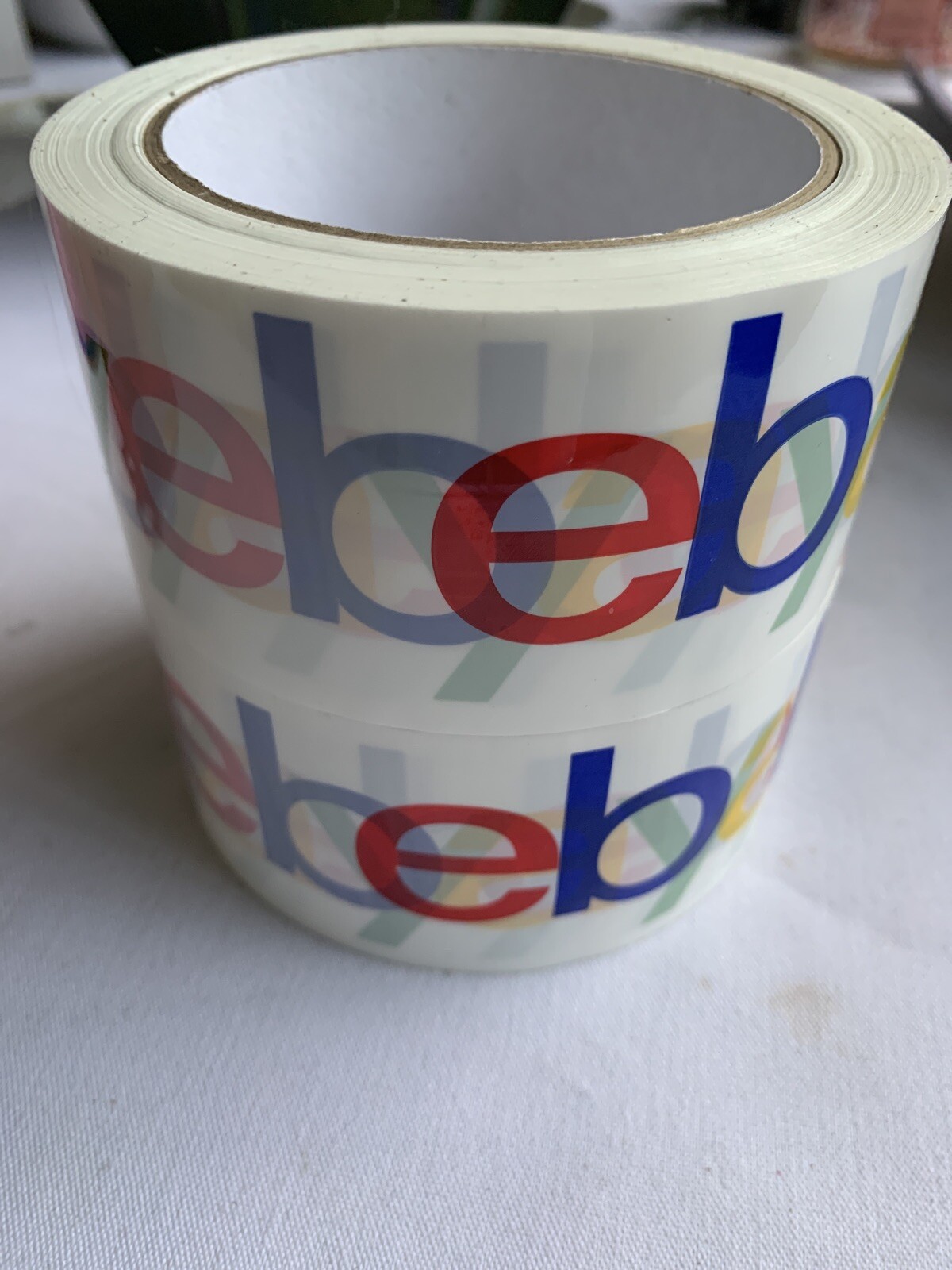 2 Ebay Packing Tape Box Tape Packing Tape Shipping Supplies Lot of 2 | eBay