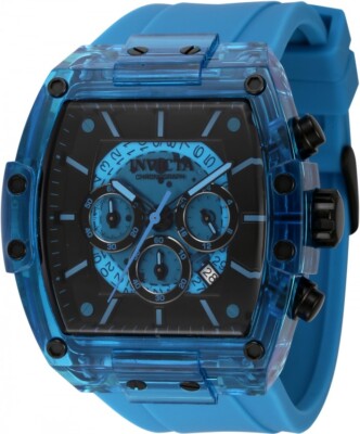 Invicta Men's S1 Rally Diablo Blue Black Dial Chronograph Quartz ...