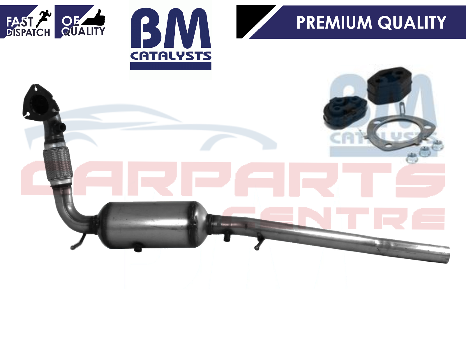 FOR TRANSIT 2.2 TDCI 3 BOLT EURO 5 DIESEL PARTICULATE FILTER DPF ...