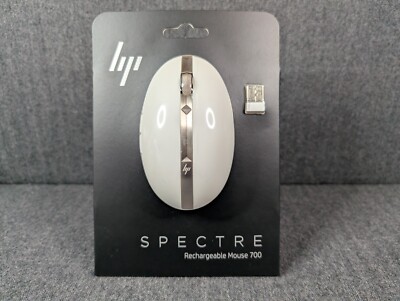 HP Spectre Wireless Rechargeable Bluetooth Mouse 700 White | eBay