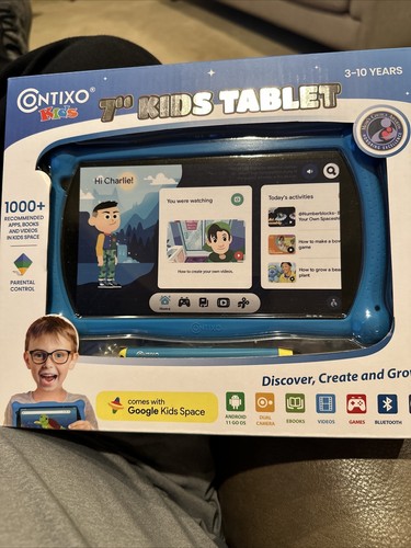 Contixo V10, 16GB, Kids 7" Learning Tablet - Blue | eBay