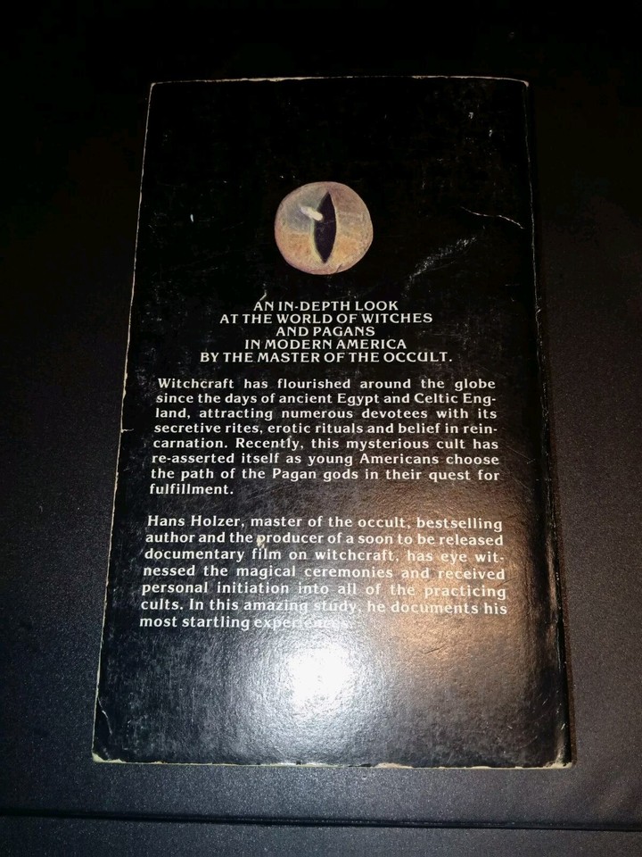 PAGANS AND WITCHES BY HANS HOLZER MANOR BOOKS 1978 ORIGINAL 19222 IN ...