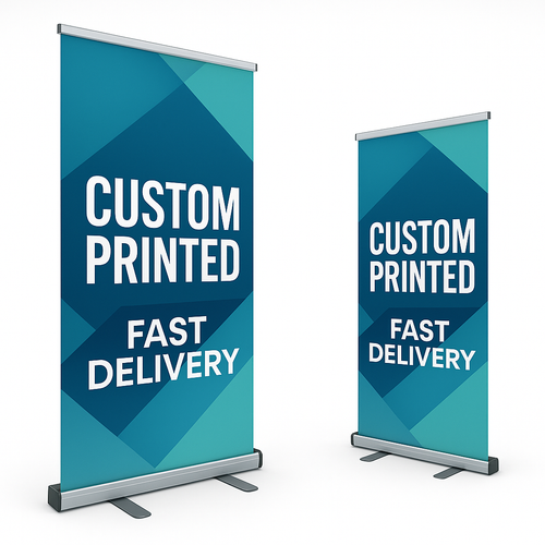 Custom Printed Roller Roll Up Pop Up Banner for Events, Exhibitions ...