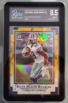 Ceedee Lamb RC Rookie 2020 OPTIC ELITE SERIES ROOKIES GOLD ⭐7/10⭐ RARE ...