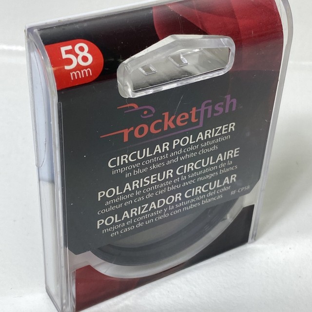 Rocketfish Circular Polarizer for 58mm Digital Camera Lens Rf-cp58 for ...