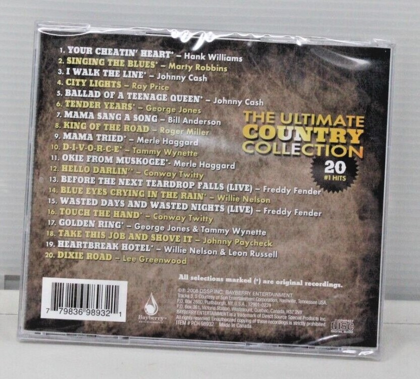 The Ultimate Country Collection (CD) - NEW | eBay