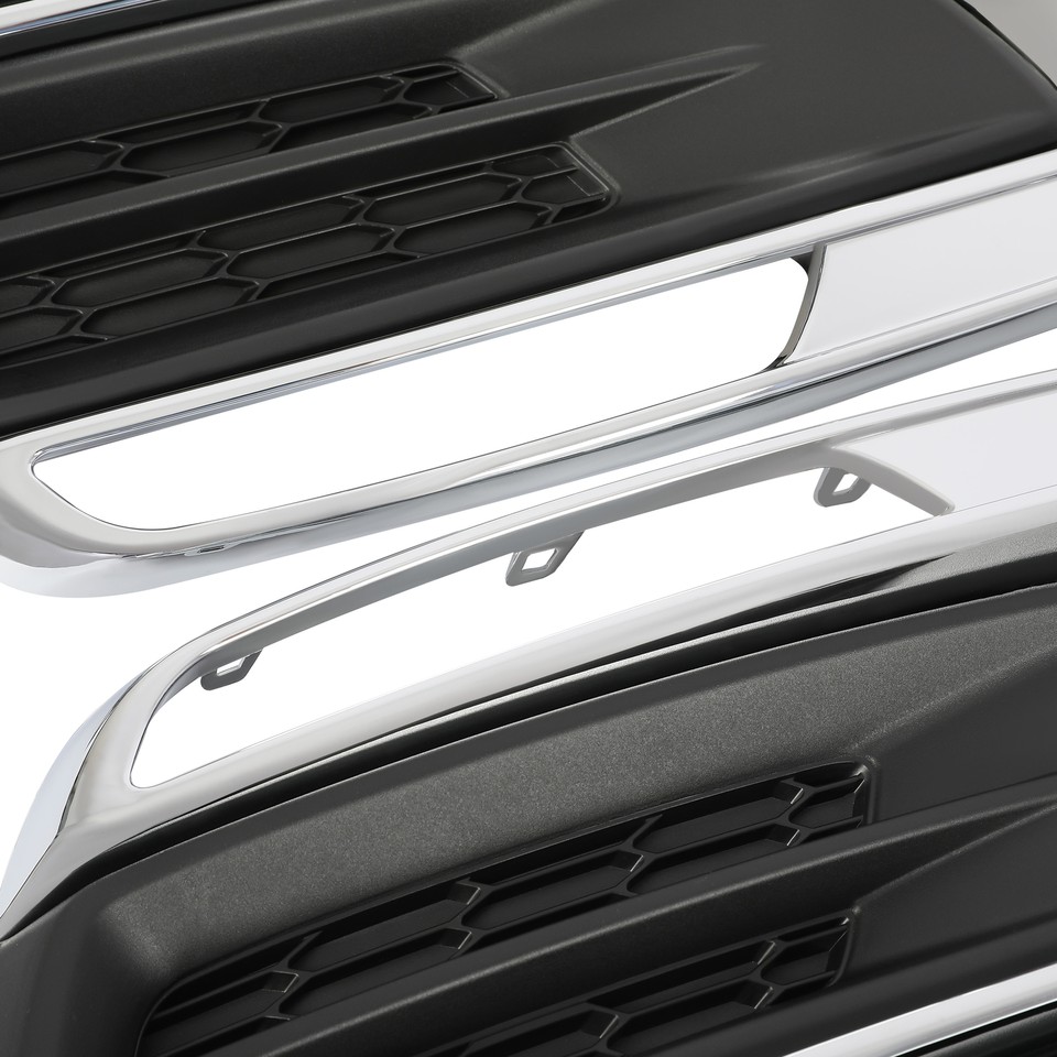 HECASA For Chevrolet Chevy Cruze 2015 2016 Fog Light Cover/Bezel Pair ...