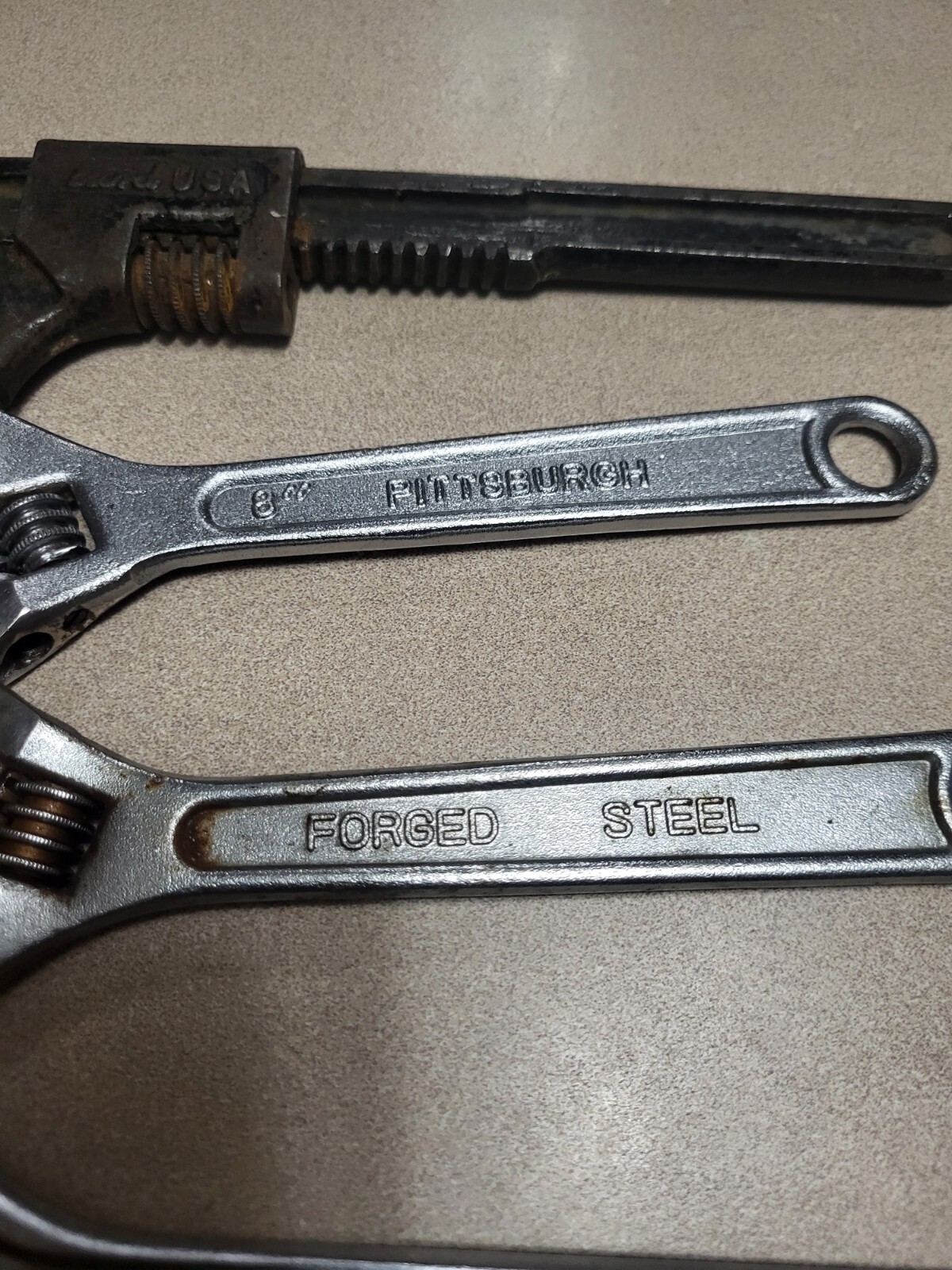 Vintage Adjustable Wrenches Lot Of 5 Craftsman Pittsburgh,... | eBay