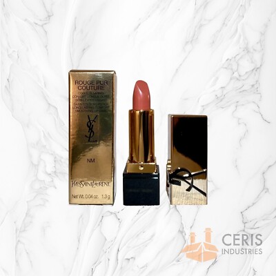 Yves Saint Laurent Rouge Pur Couture Lipstick in NM Nu Muse MINI .04oz ...