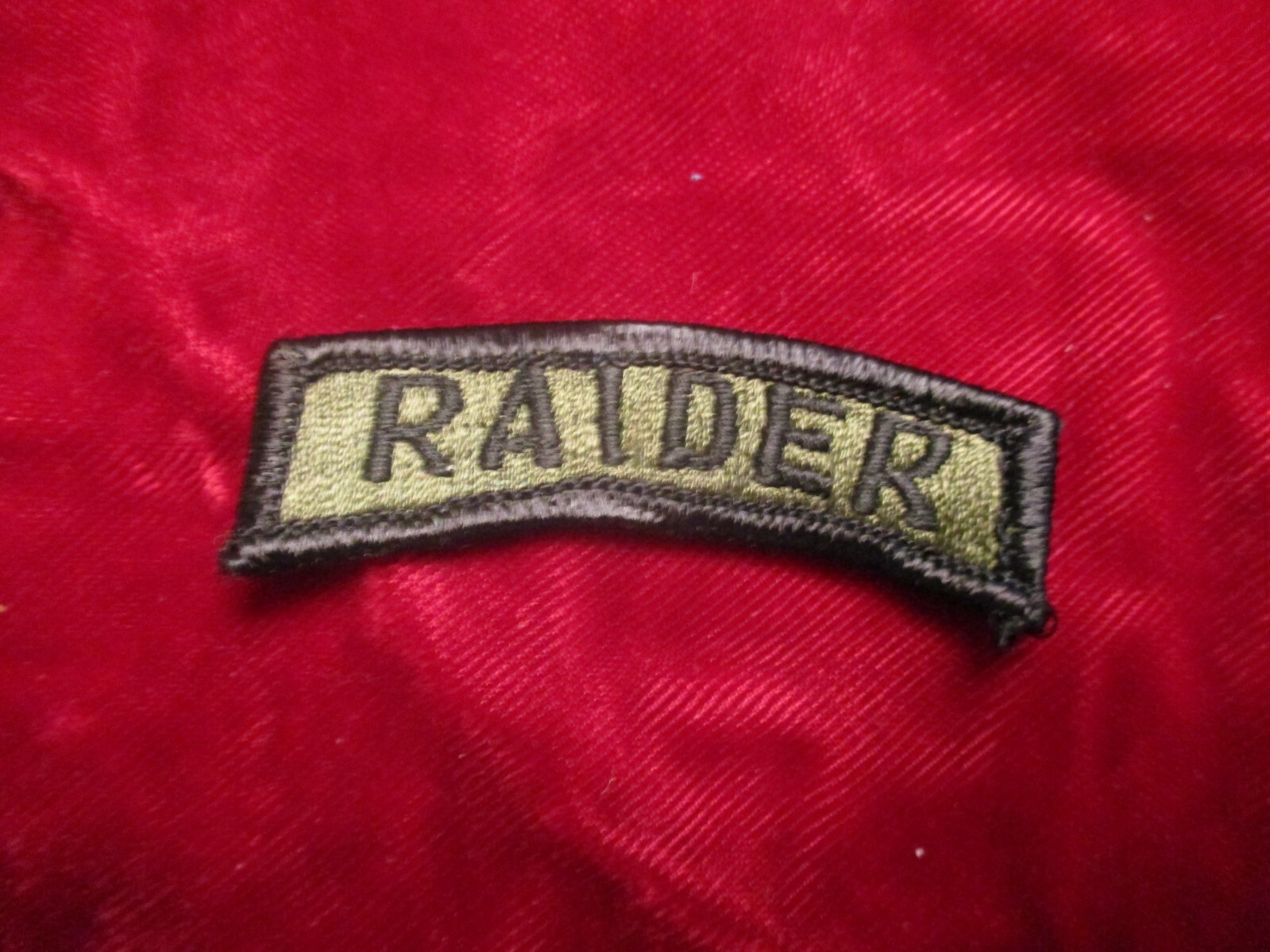 Raider Military Tab Patch | eBay