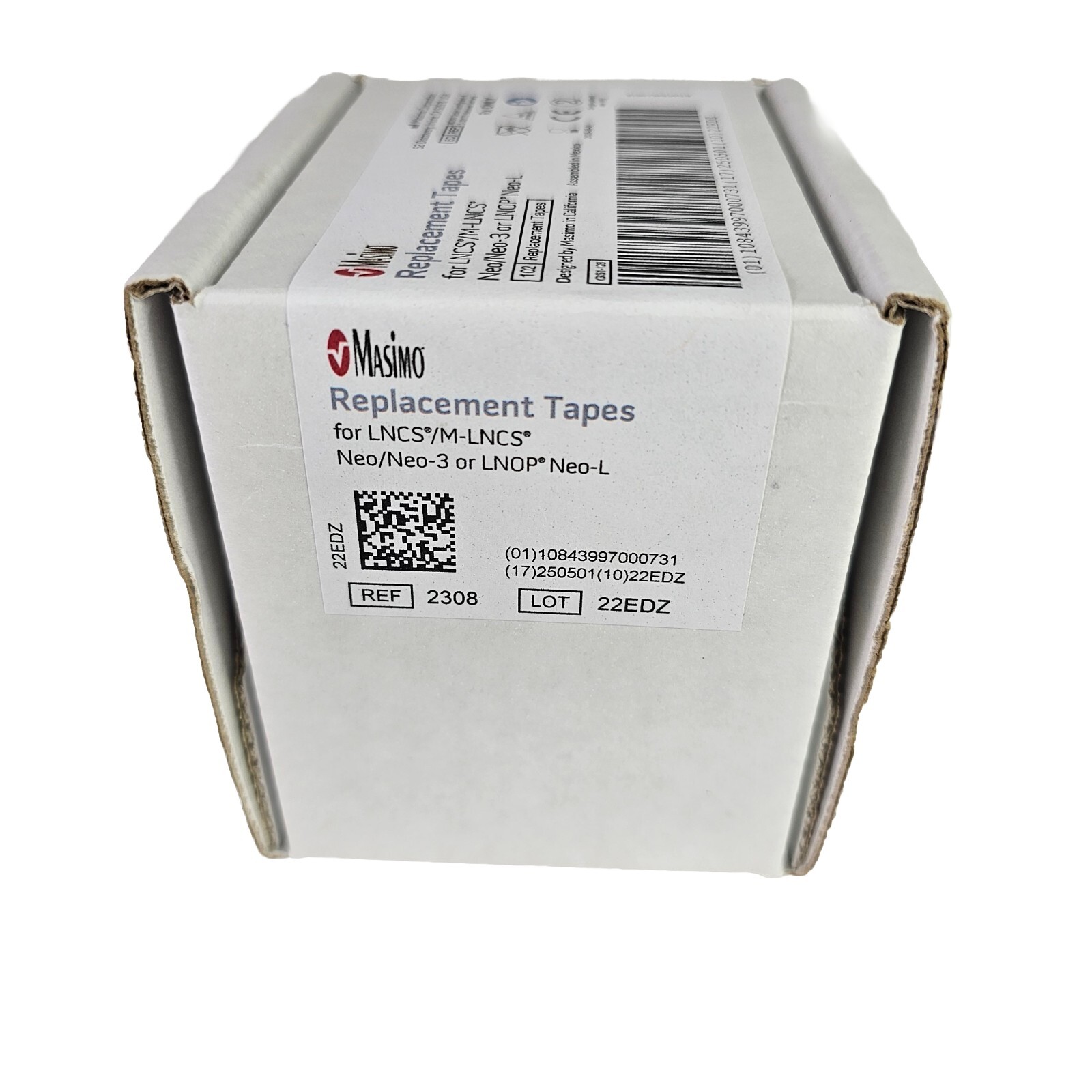 NIB Masimo Replacement Tapes 102/Box LNCS/M-LNCS Neo/Neo-3 LNOP Neo-L ...