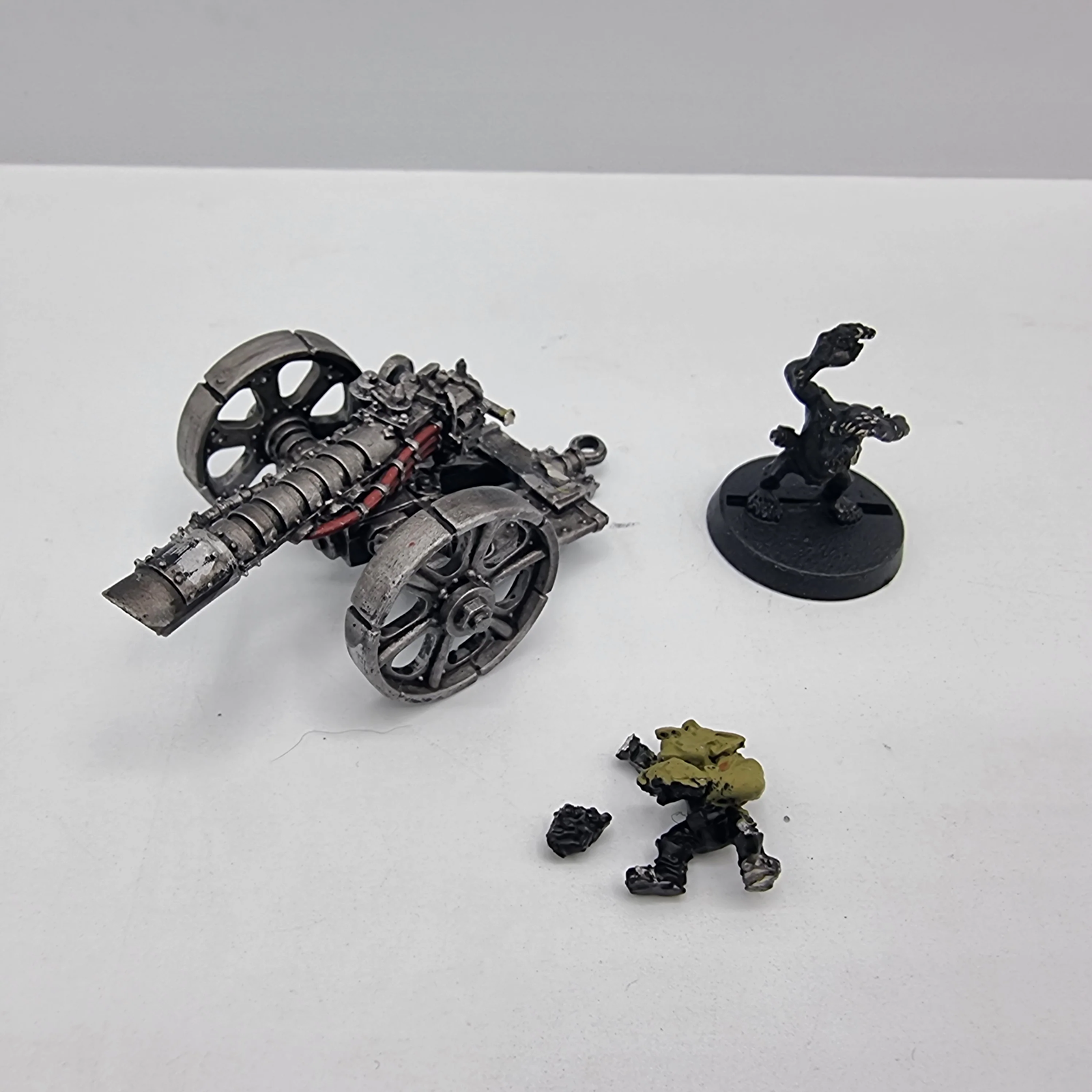 Warhammer 40K - Orks - Zzap Gun With Crew - Metal OOP #17308 | eBay UK
