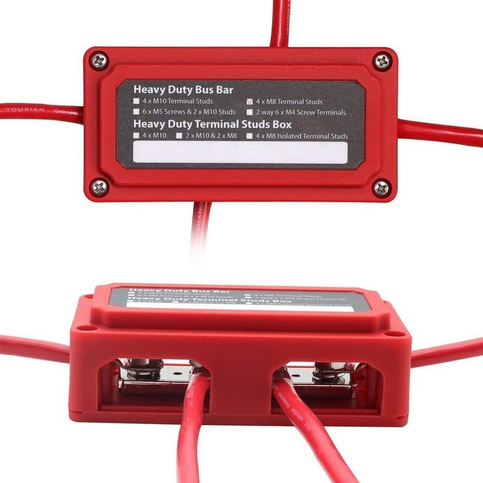 300A Terminal Block 4x M8 Terminal Power Supply Systems Modular Design ...