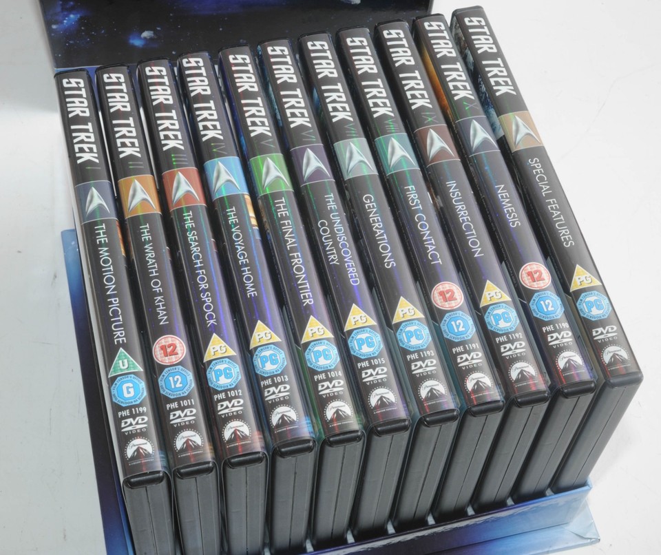 Star Trek, Legends of the Final Frontier Collection, 11 x DVD box set ...